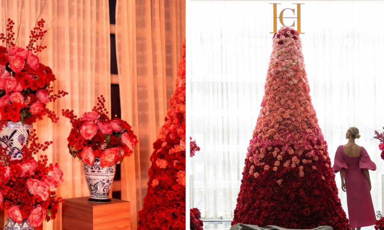 Carolina Herrera crea árbol navideño con toque mexicano | La Primicia MX